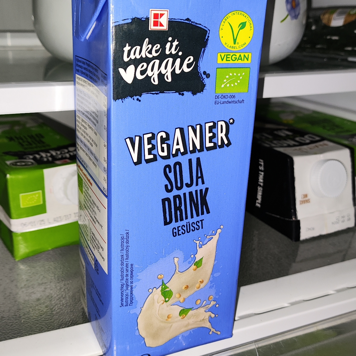Soja Milch Lieblicher Geschmack from Kaufland Take it Veggie - Vegan ...