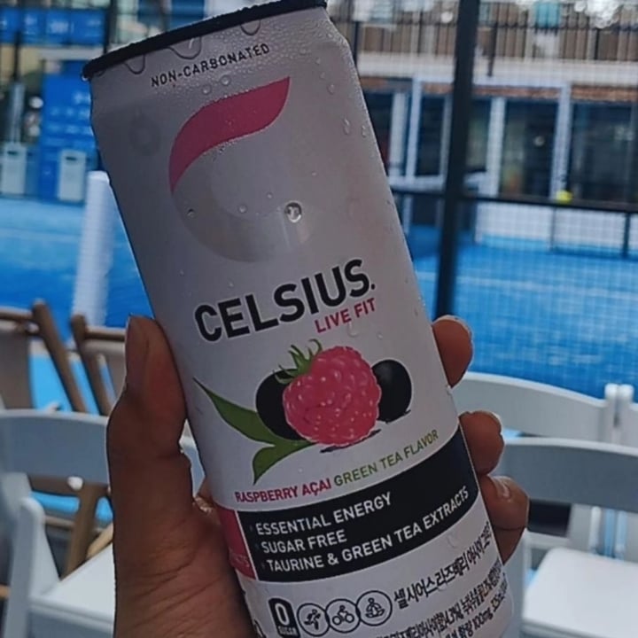 Celsius Raspberry Açai Green Tea Review | abillion