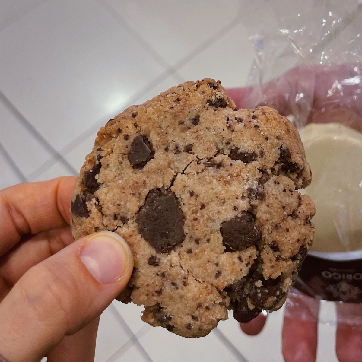 cookie con chips de chocolate from Origo - Vegan Product Reviews ...