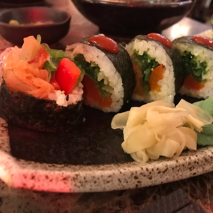 KIBOU Japanese Kitchen & Bar United Kingdom Kimuchi Futomaki Review ...