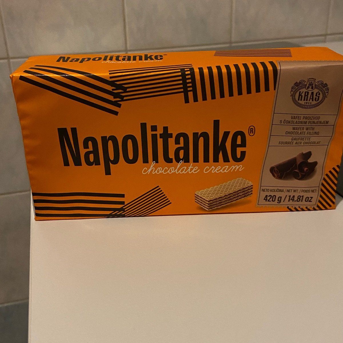 Napolitanke Chocolate Cream from Kras - Vegan Product Reviews & Ratings ...
