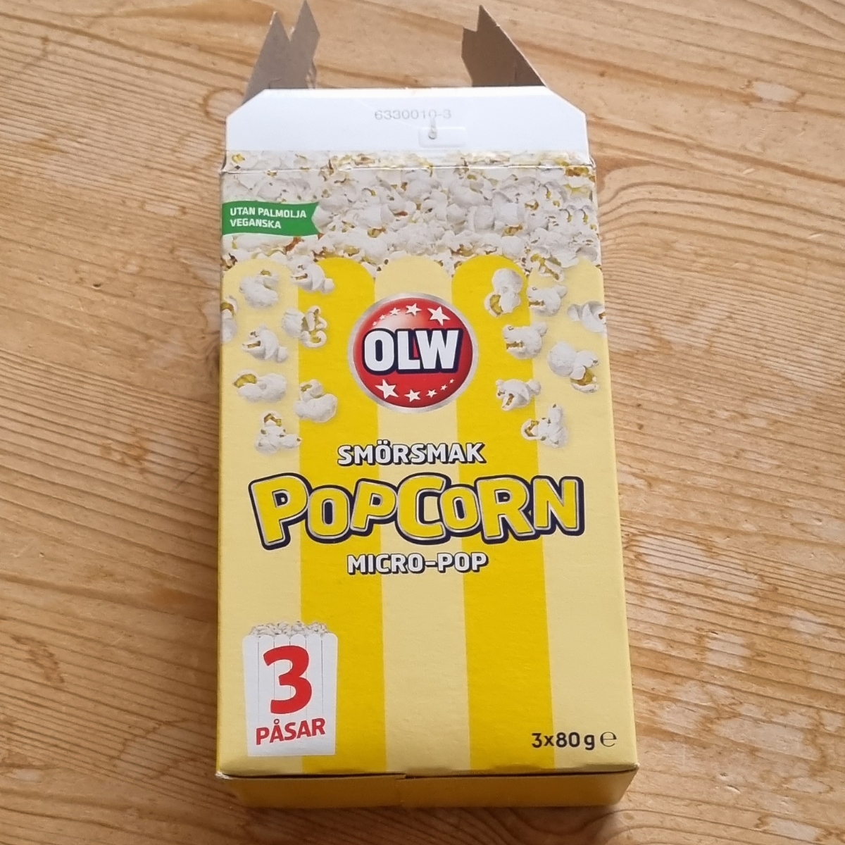 Olw Popcorn Smörsmak Reviews | abillion