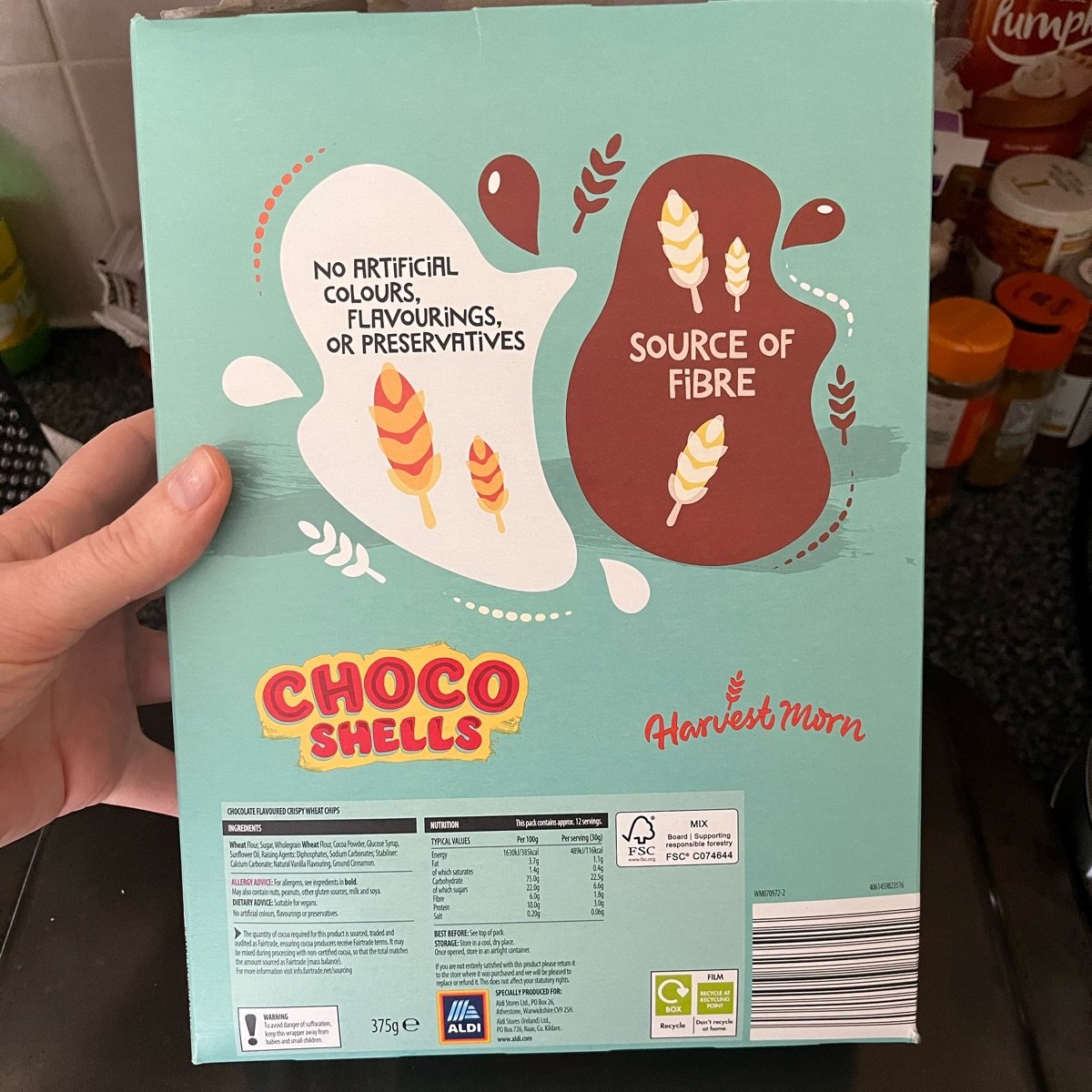 Choco Shells Cereal from Harvest Morn - Vegan Product Reviews & Ratings ...