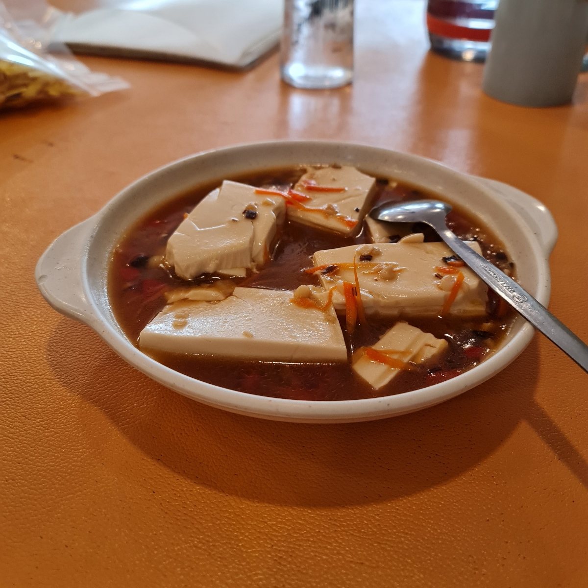 Xiang Chun Steamed Tofu at Tian Xiang Yuan Vegetarian Restaurant, Muar ...