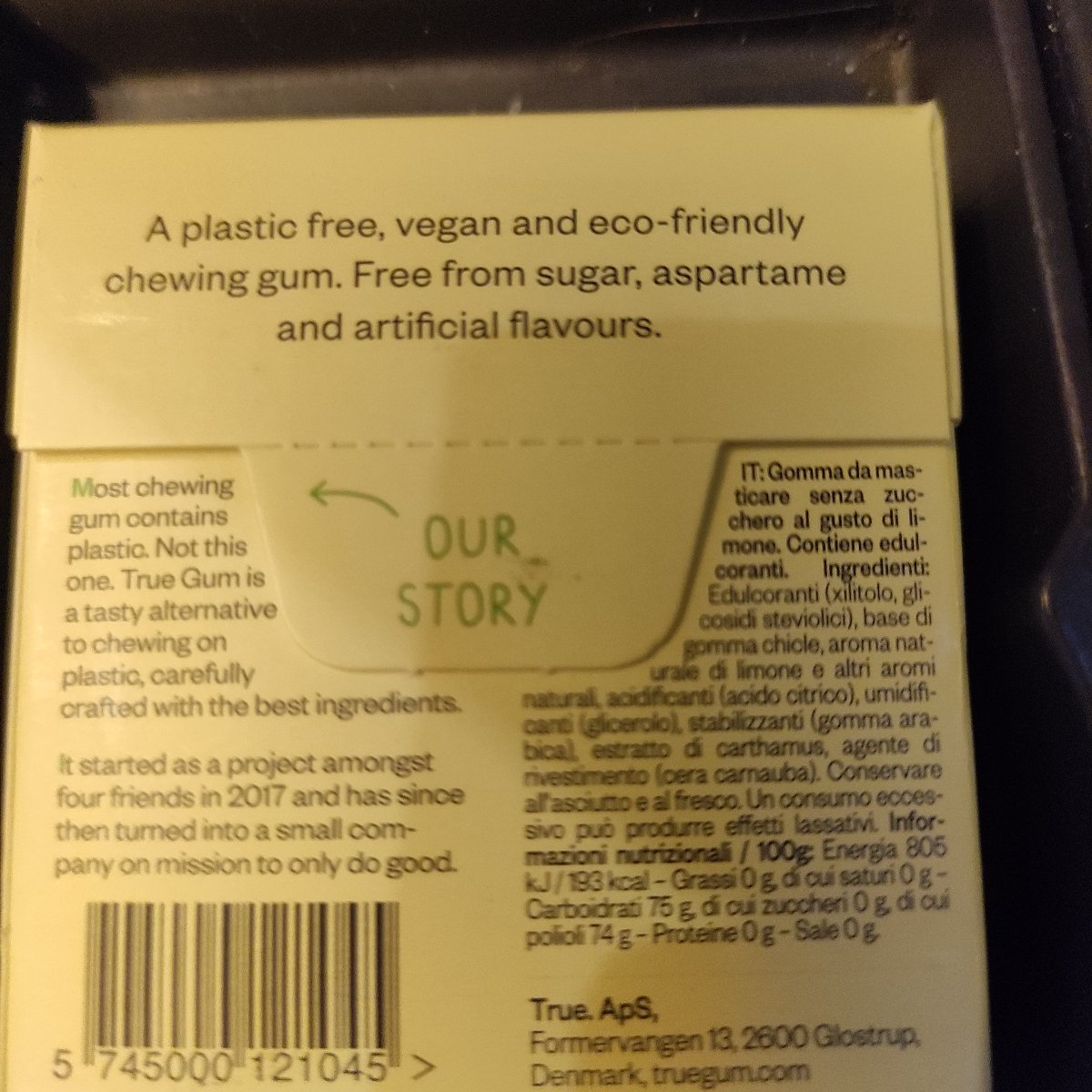 True Gum from True.ApS. - Vegan Product Reviews & Ratings | abillion
