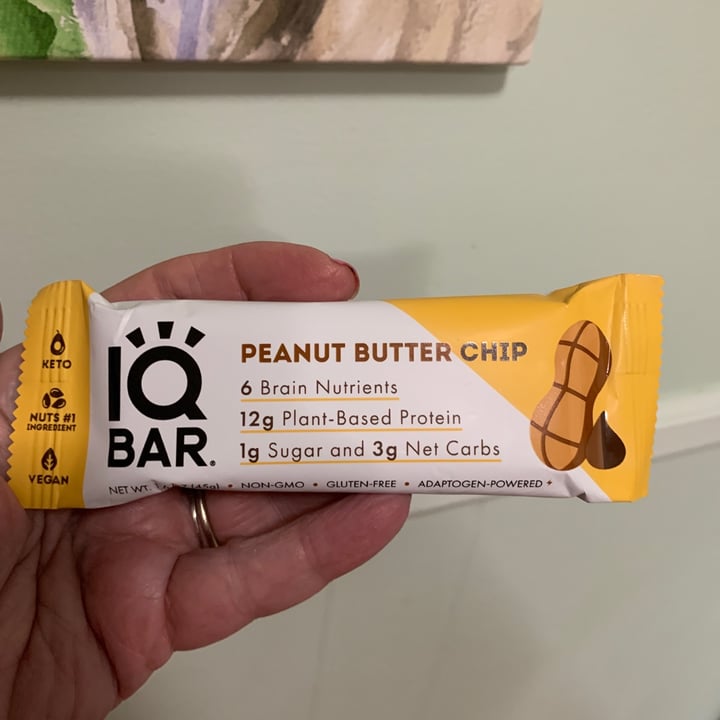 IQ Bar Peanut butter chip Review | abillion