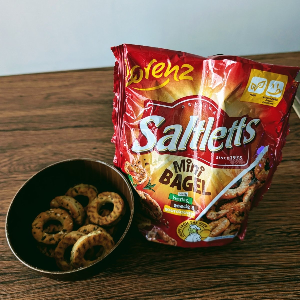Saltletts Mini Bagel at Lorenz - Review by @stevenneoh | abillion