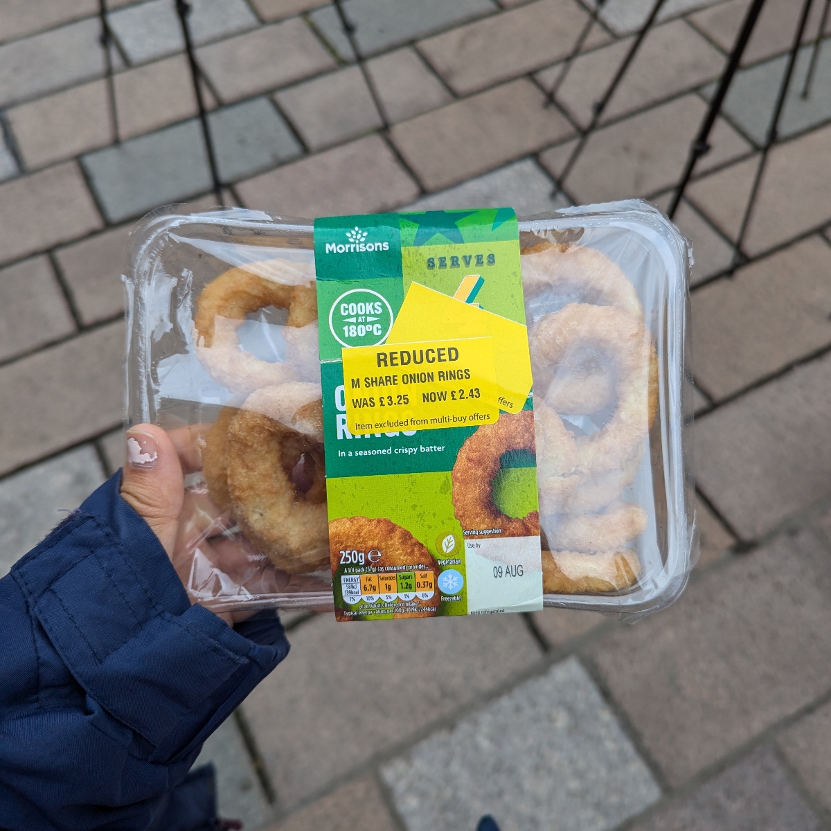 Onion Rings in a crispy batter from Morrisons - Vegan Product Reviews ...