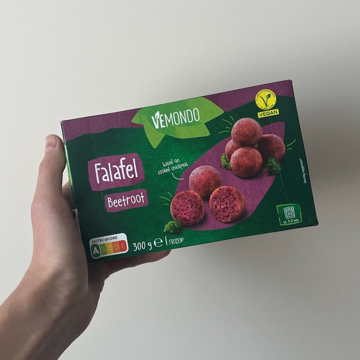 Vemondo vegan beetroot falafel Review | abillion