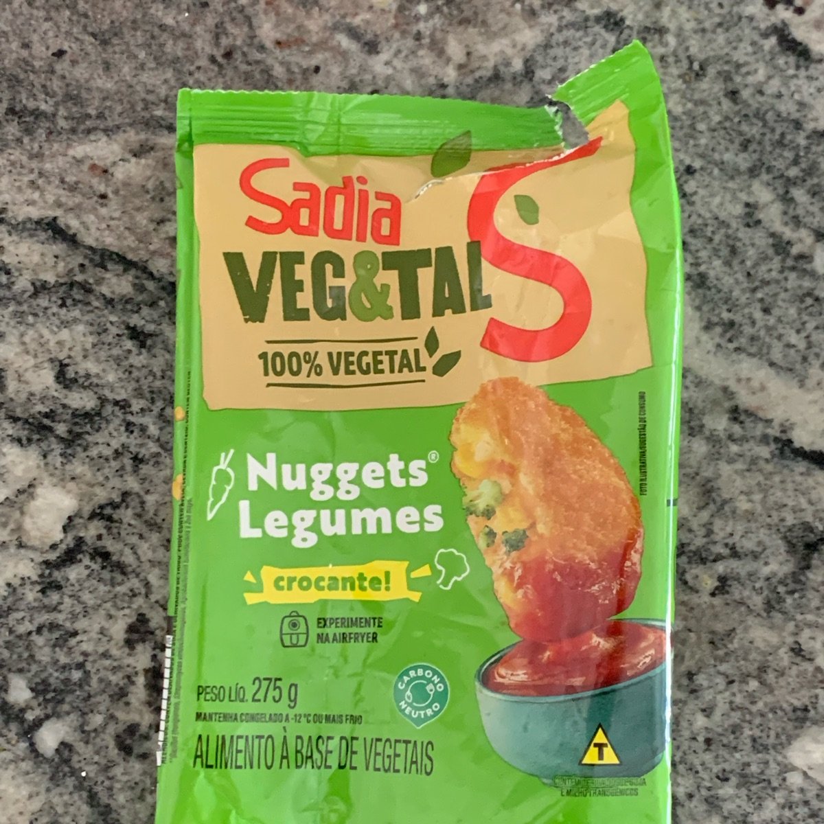 Nuggets de Vegetais Sadia Veg&Tal from Sadia - Vegan Product Reviews & Ratings | abillion