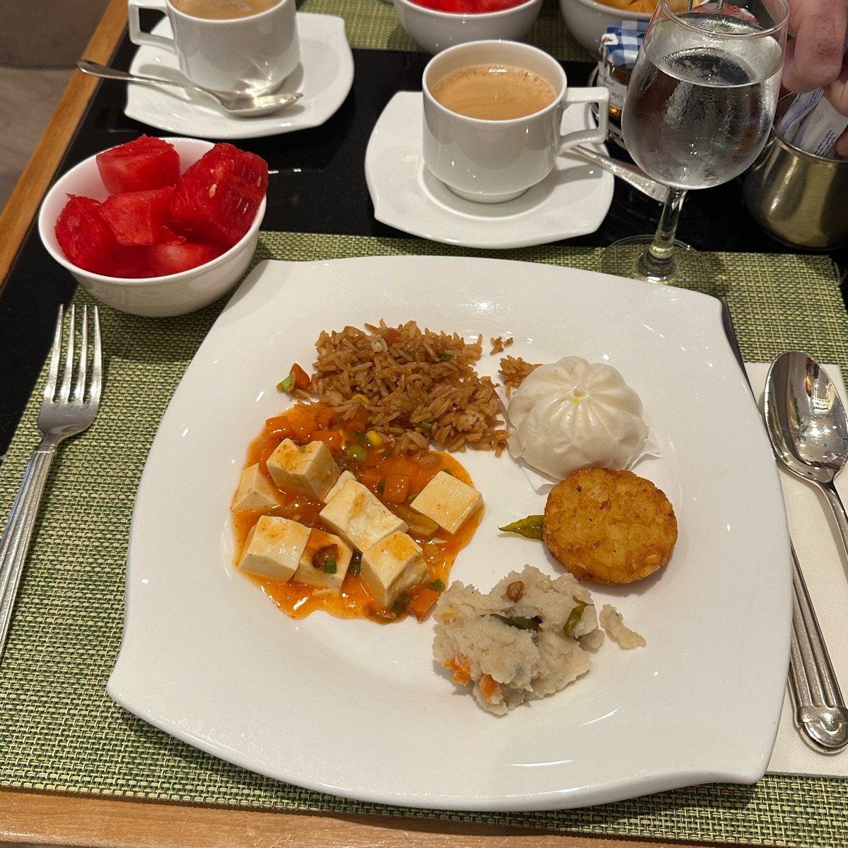 Breakfast Buffet at Conrad Centennial Singapore, Singapore - Vegan Dish ...