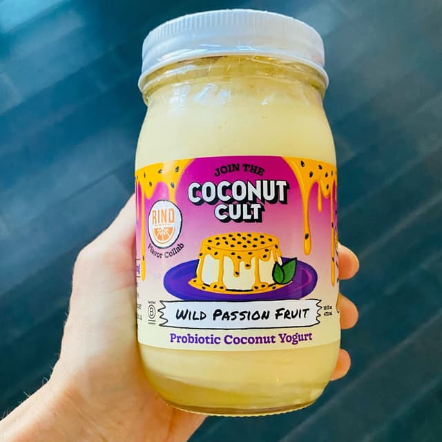 Avis sur Probiotic Coconut Yogurt - Wild Passion Fruit par The Coconut ...