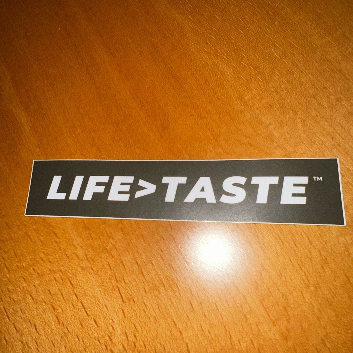 Life > Taste Sticker from I.D.E.A. Studios - Vegan Product Reviews ...