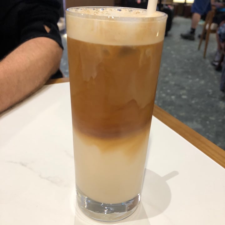 Greendot Plus Changi, Singapore Iced Oat Milk Latte Review | abillion
