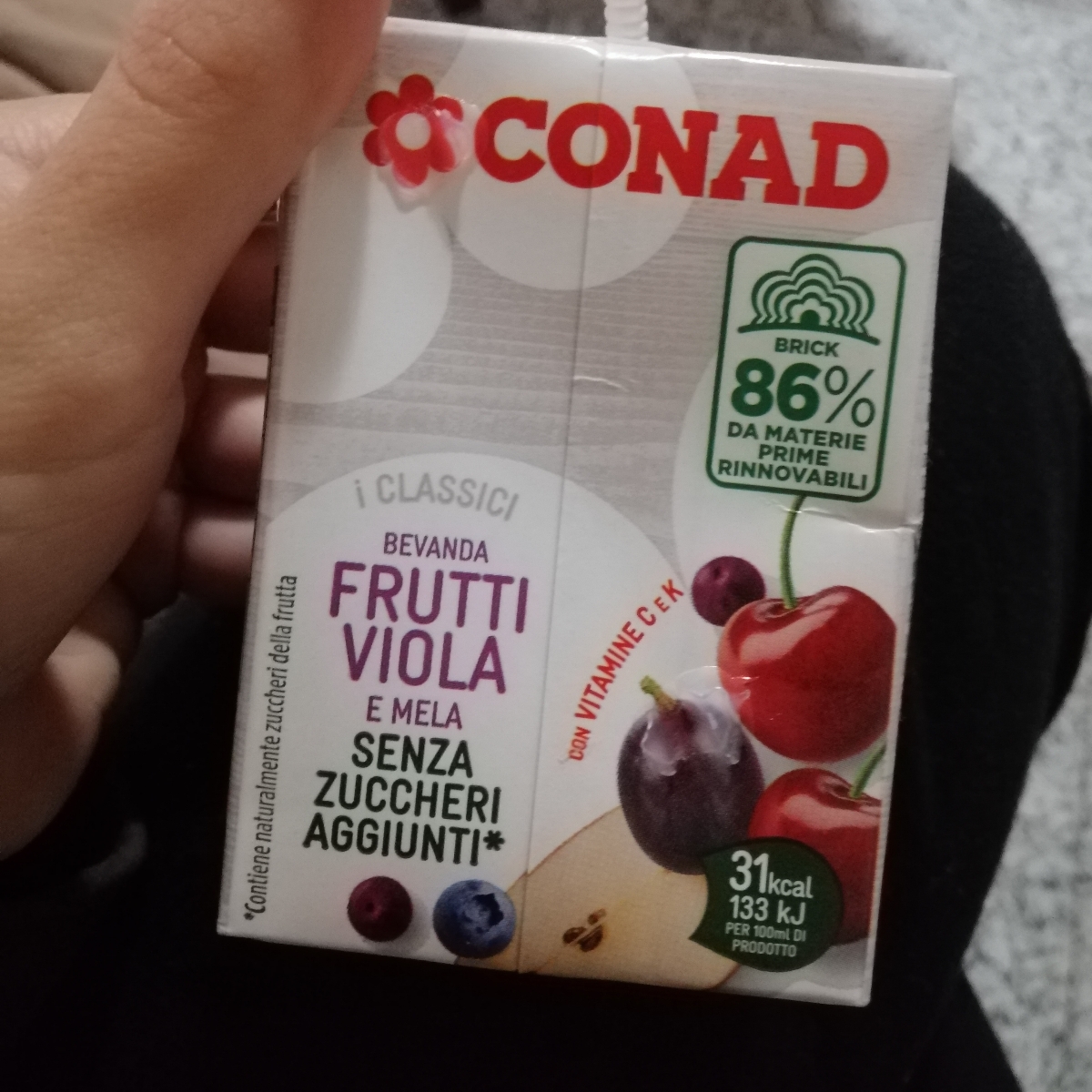 bevanda ai frutti viola senza zuccheri aggiunti from Conad - Vegan ...