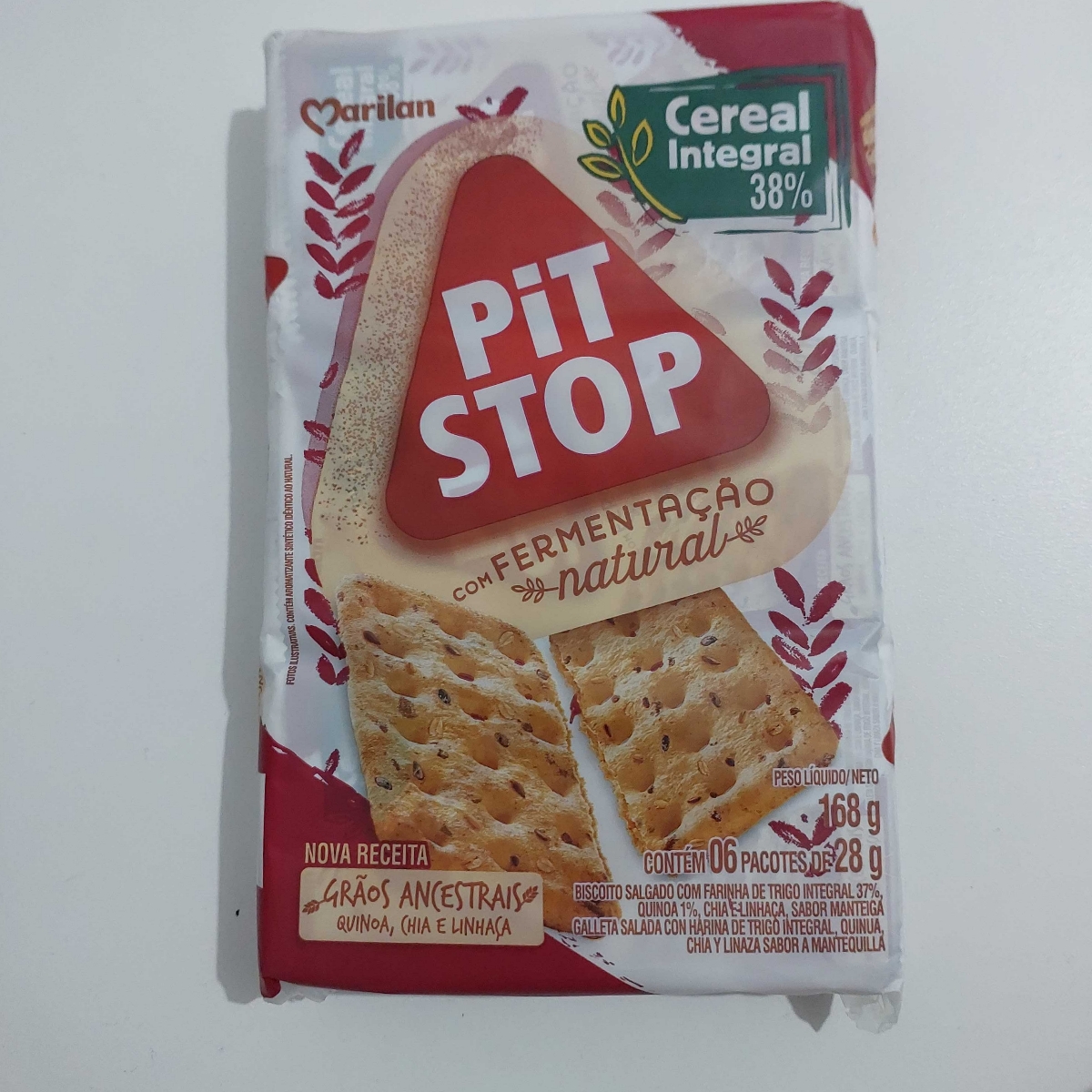 Pit Stop com Fermentação Natural from Marilan - Vegan Product Reviews ...