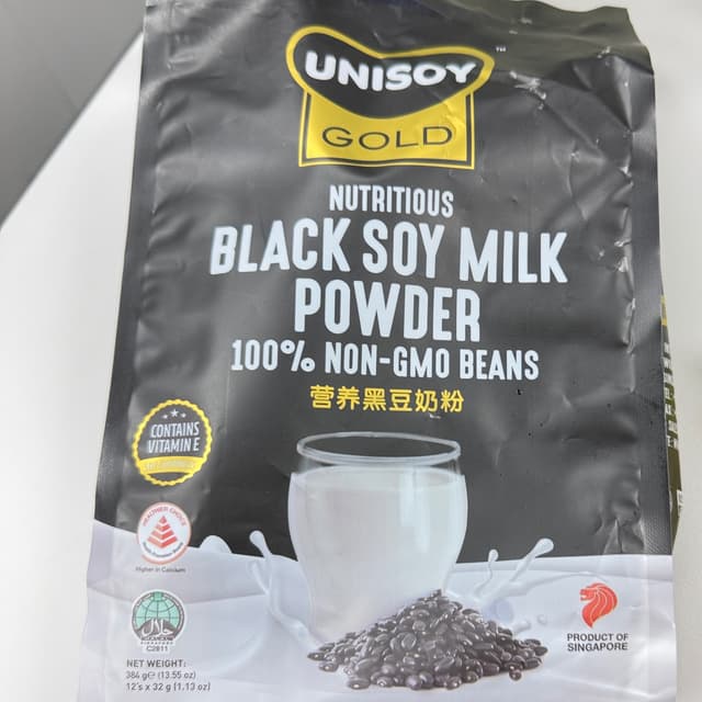 Unisoy - UNISOY Nutritious Black Soy Milk Powder Review | abillion