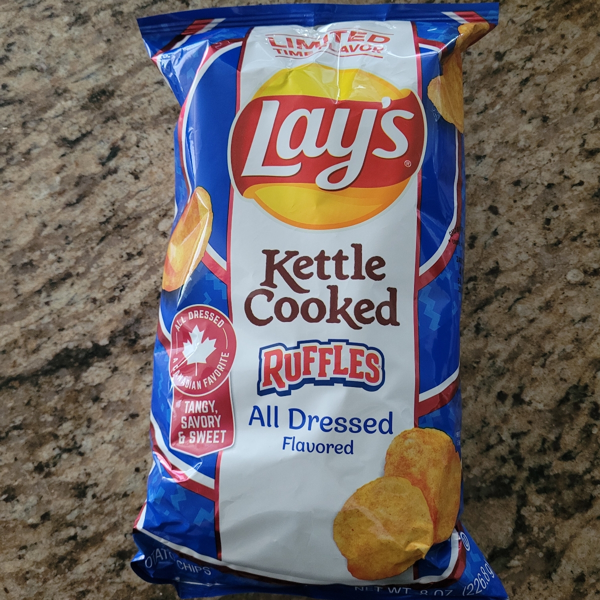 Kettle Cooked Ruffles All Dressed from Lay's - Vegan Product Reviews ...