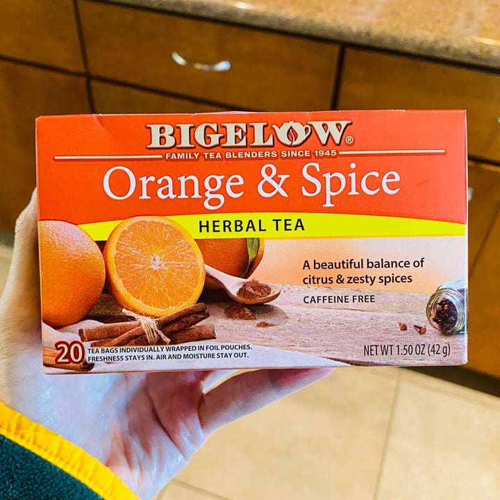 Bigelow Orange & Spice Herbal Tea Review | abillion