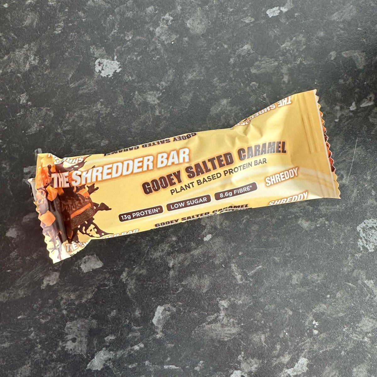 The Shredder Bar - Salted caramel from Shreddy - Vegan Product Reviews ...