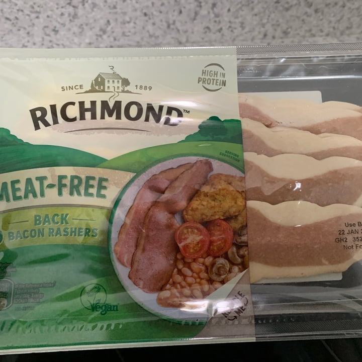 Richmond Meat Free Back Bacon Rashers Review | abillion