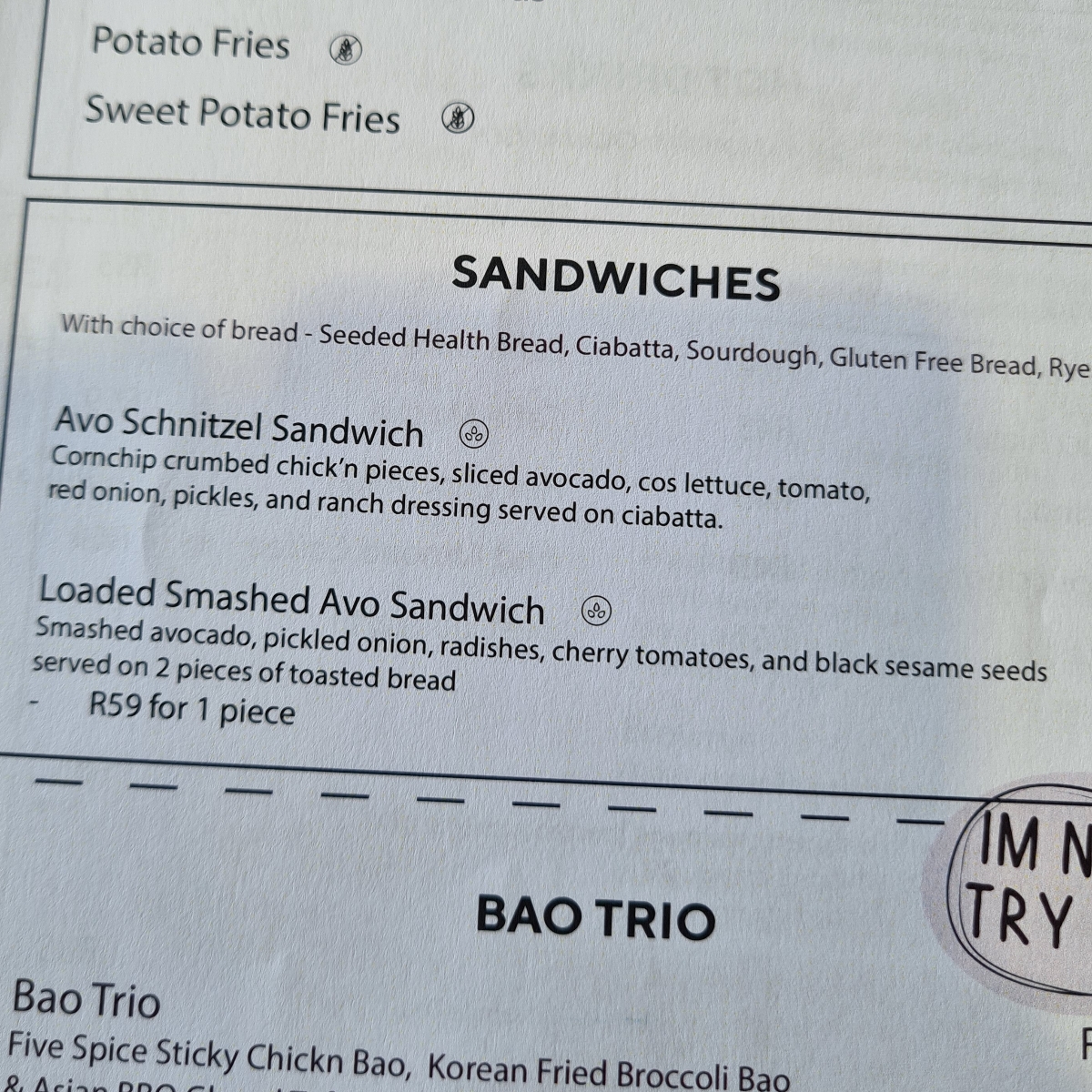 Loaded Smashed Avo Sandwich at Kaylee's Eatery - Vegan Dish Reviews ...