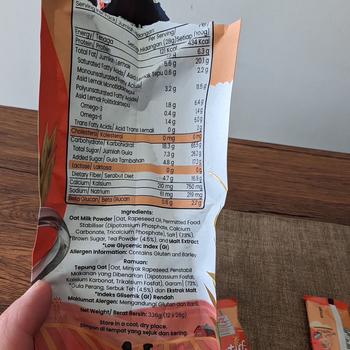 Oat Milk Tea from Oatlife - Vegan Product Reviews & Ratings | abillion