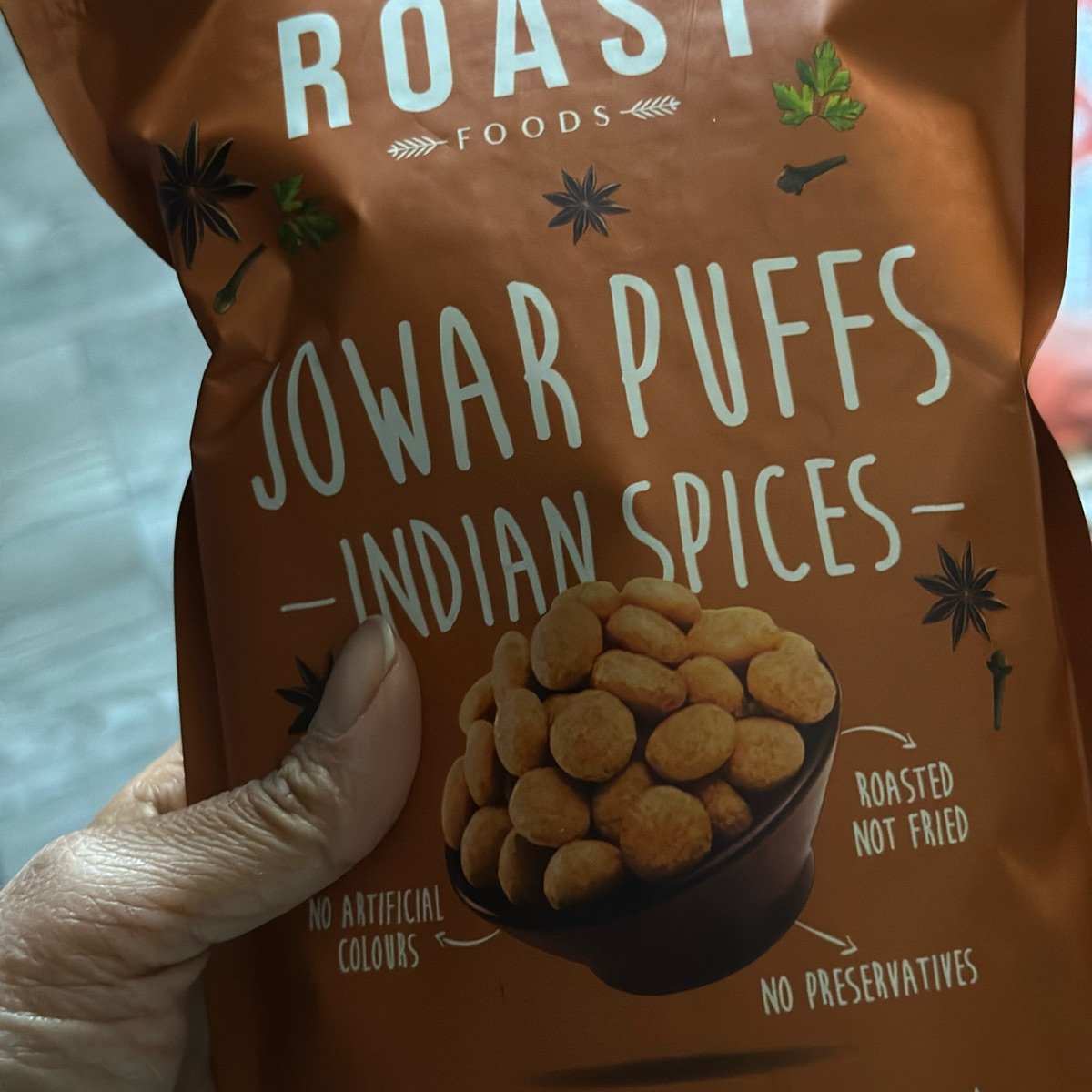 jowar puffs from Roast Foods - Vegan Product Reviews & Ratings | abillion