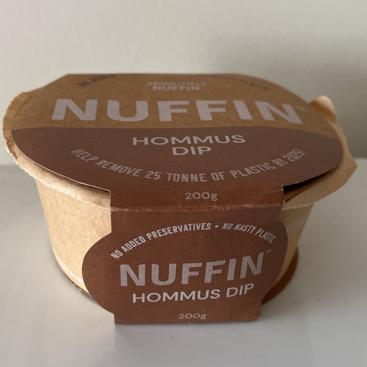 Hommus Dip from Nuffin - Vegan Product Reviews & Ratings | abillion