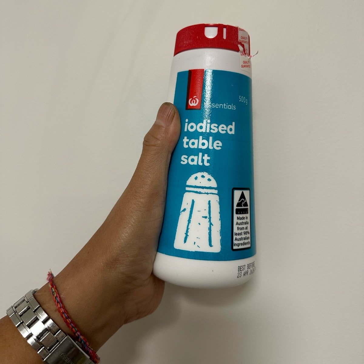 Iodised Table Salt from Woolworths Food - Vegan Product Reviews ...