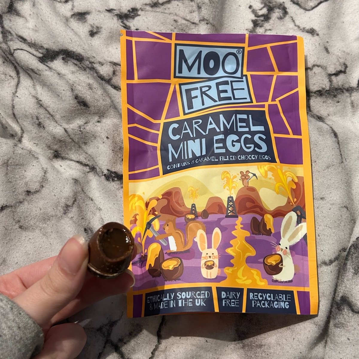 Moo Free - Caramel Mini Eggs Review | abillion
