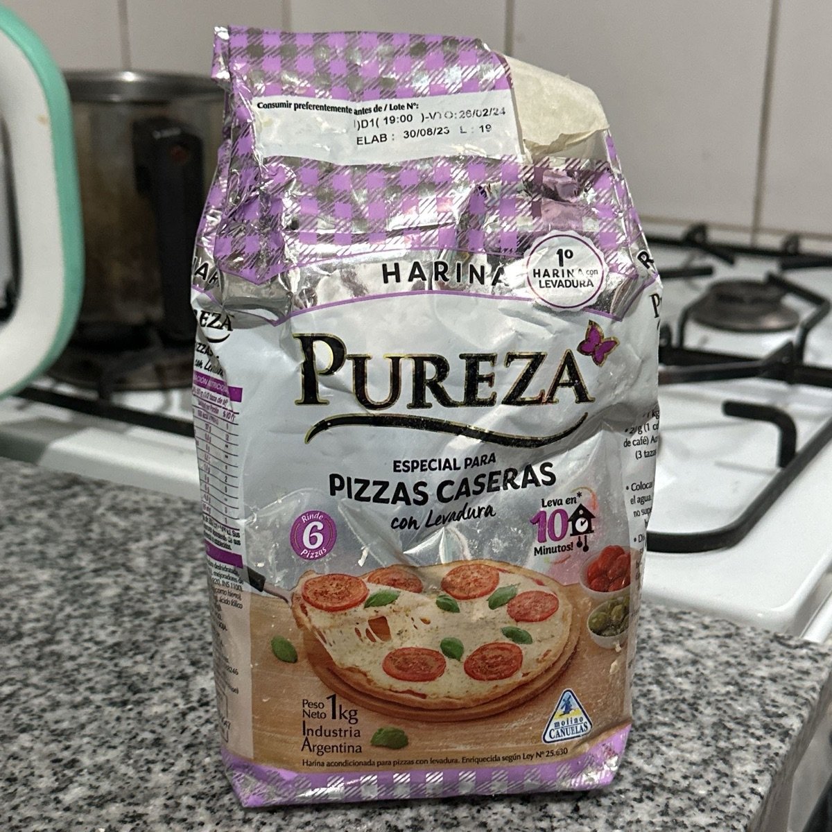 Harina Pureza Para Pizzas Caseras from Pureza - Vegan Product Reviews ...