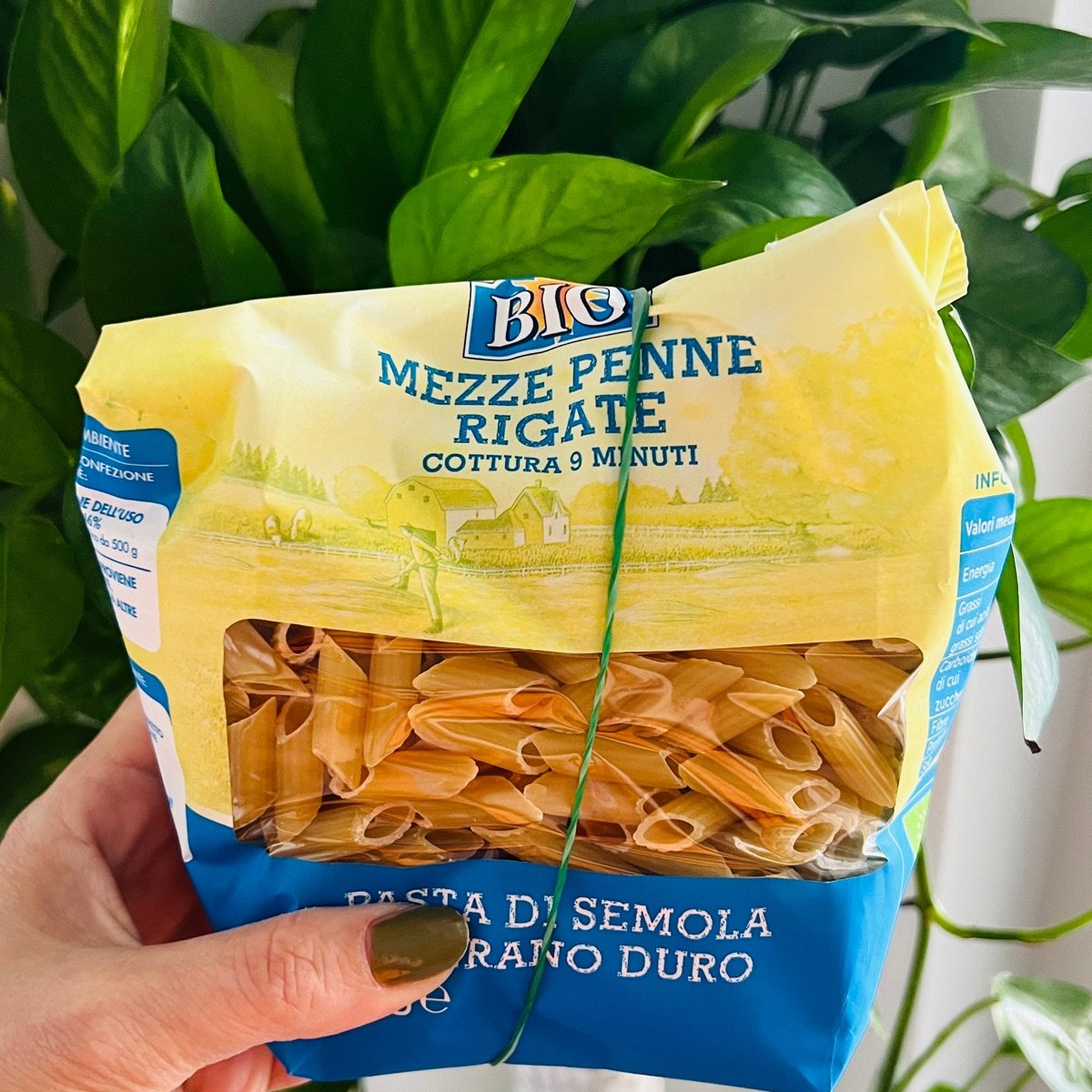 mezze penne rigate bio from Esselunga Bio - Vegan Product Reviews ...