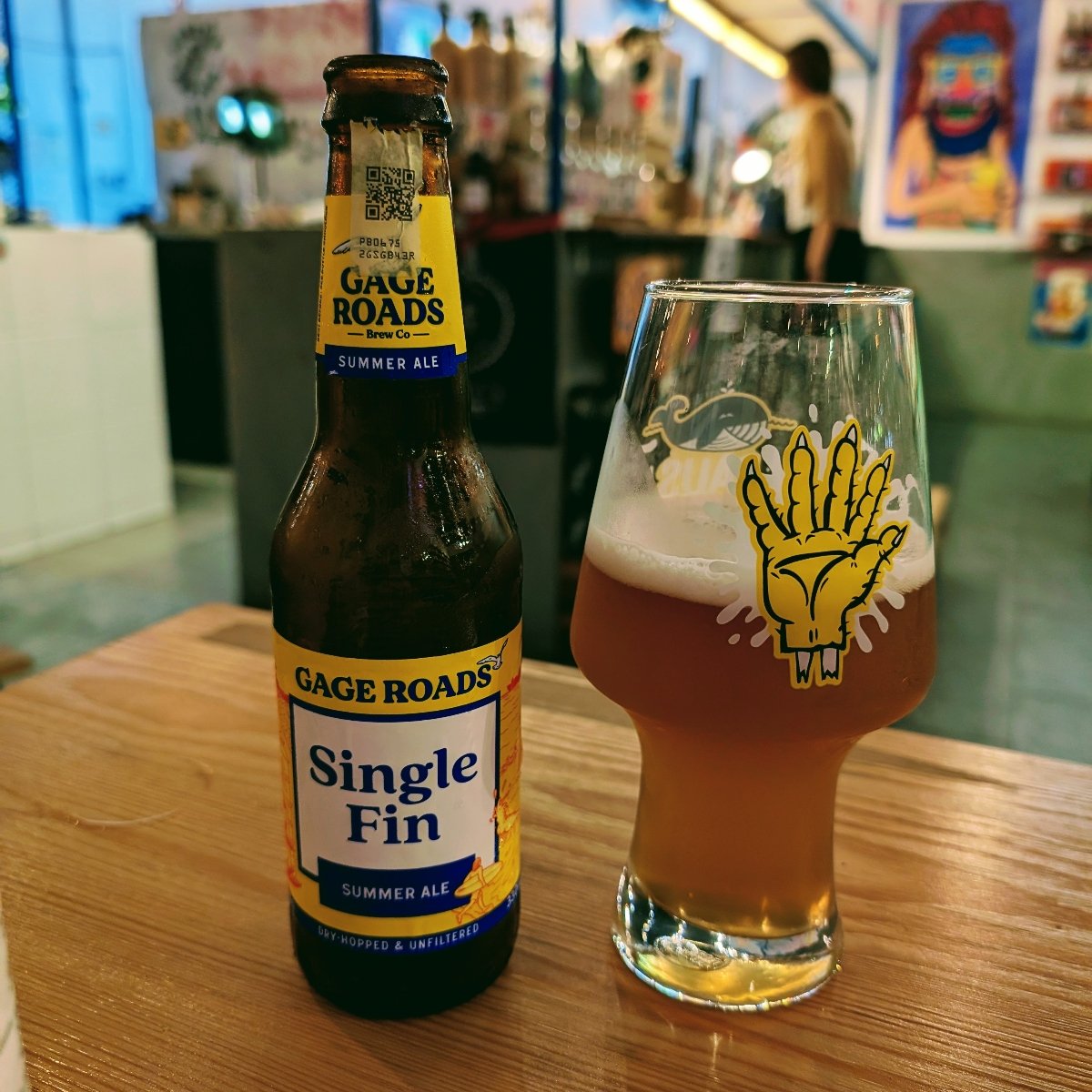 Single Fin Summer Ale from Gage Roads Brewing Co - Vegan Product ...