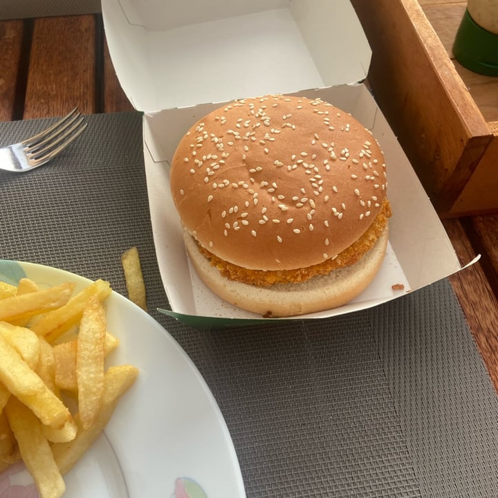 De Frietshop Lede, Belgium Veggi Bicky Burger Review | abillion