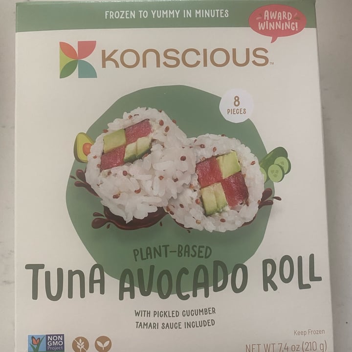 Konscious Tuna Avacado Roll Review | abillion