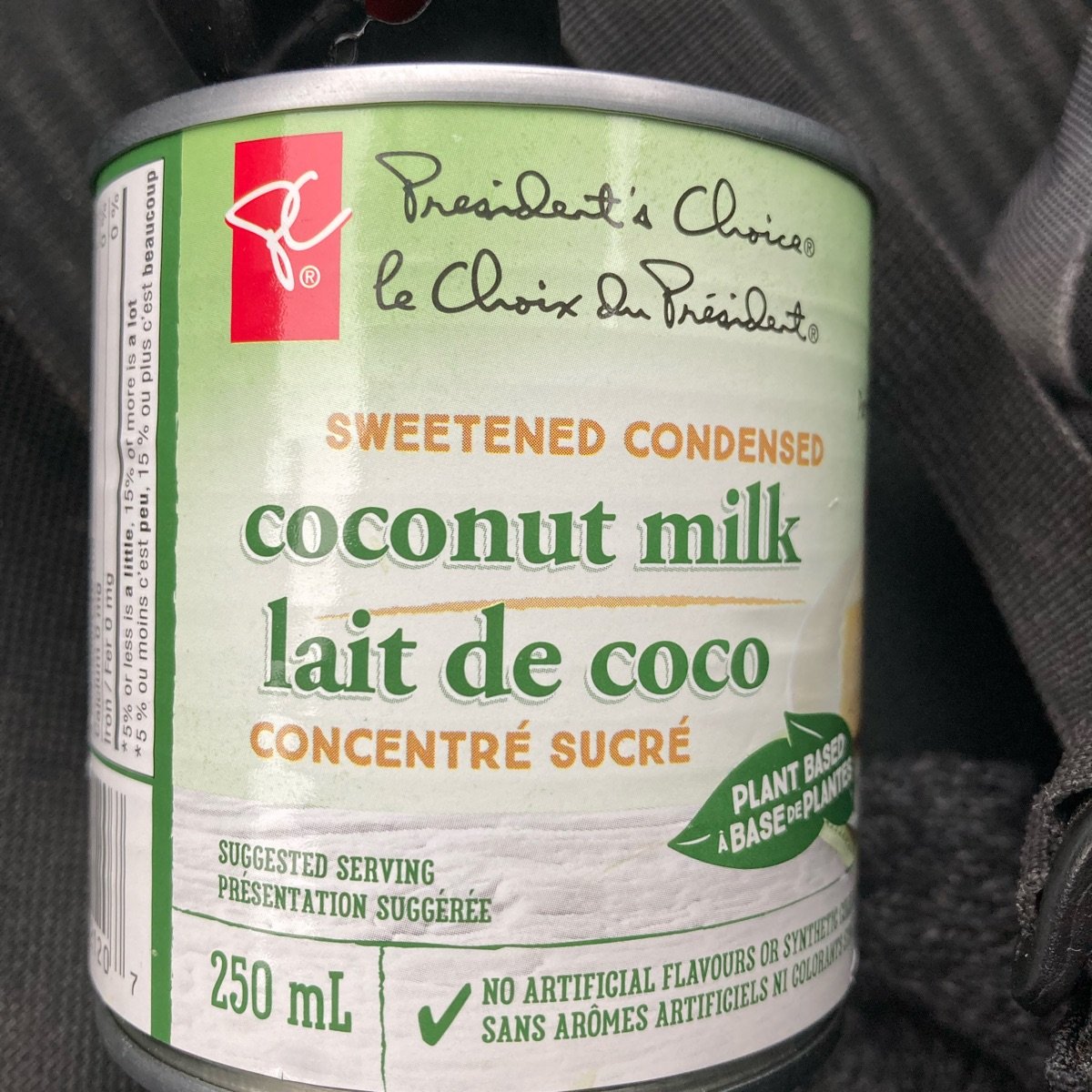 lait condensé sucré from Le choix du président - Vegan Product Reviews ...
