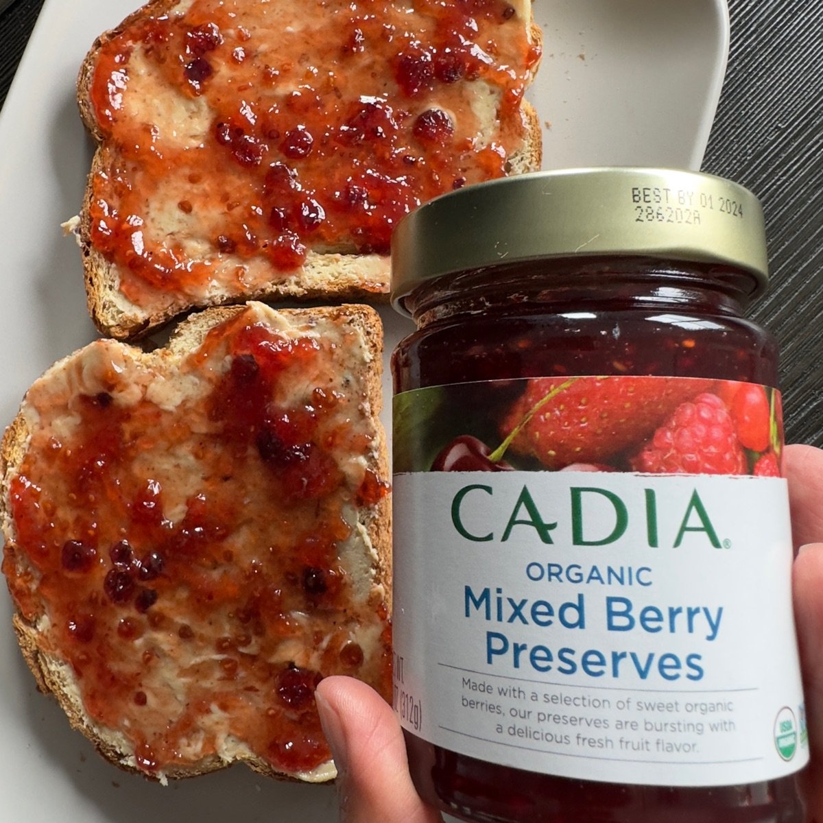 Organic Mixed Berry Preserves from Cadia - Vegan Product Reviews ...