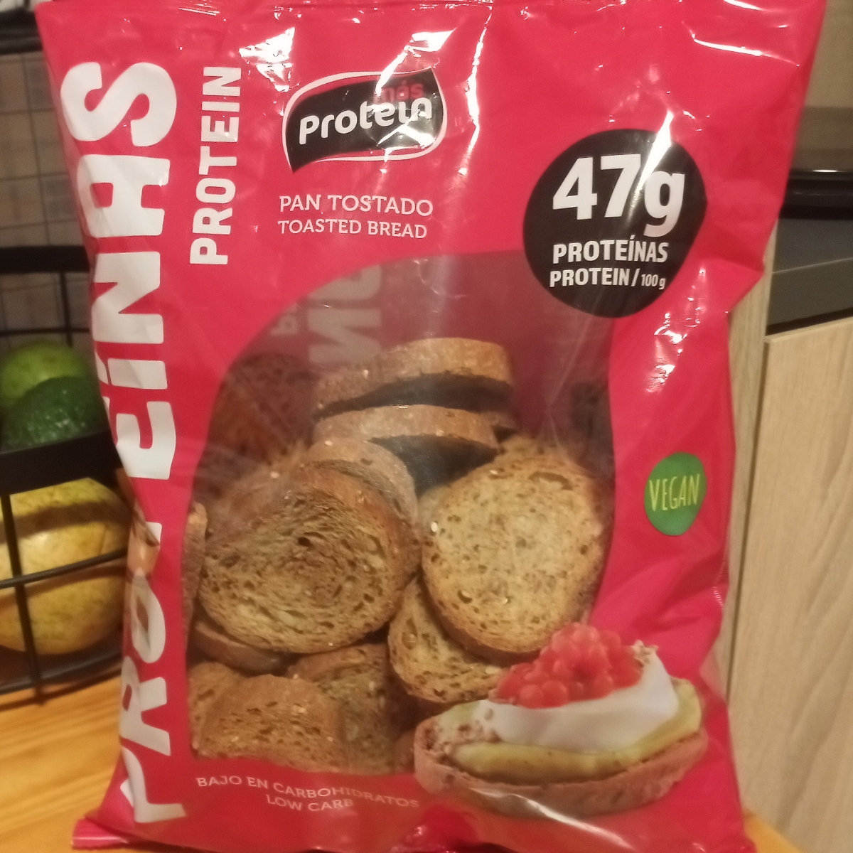 Pan tostado proteico from Más Protein - Vegan Product Reviews & Ratings ...