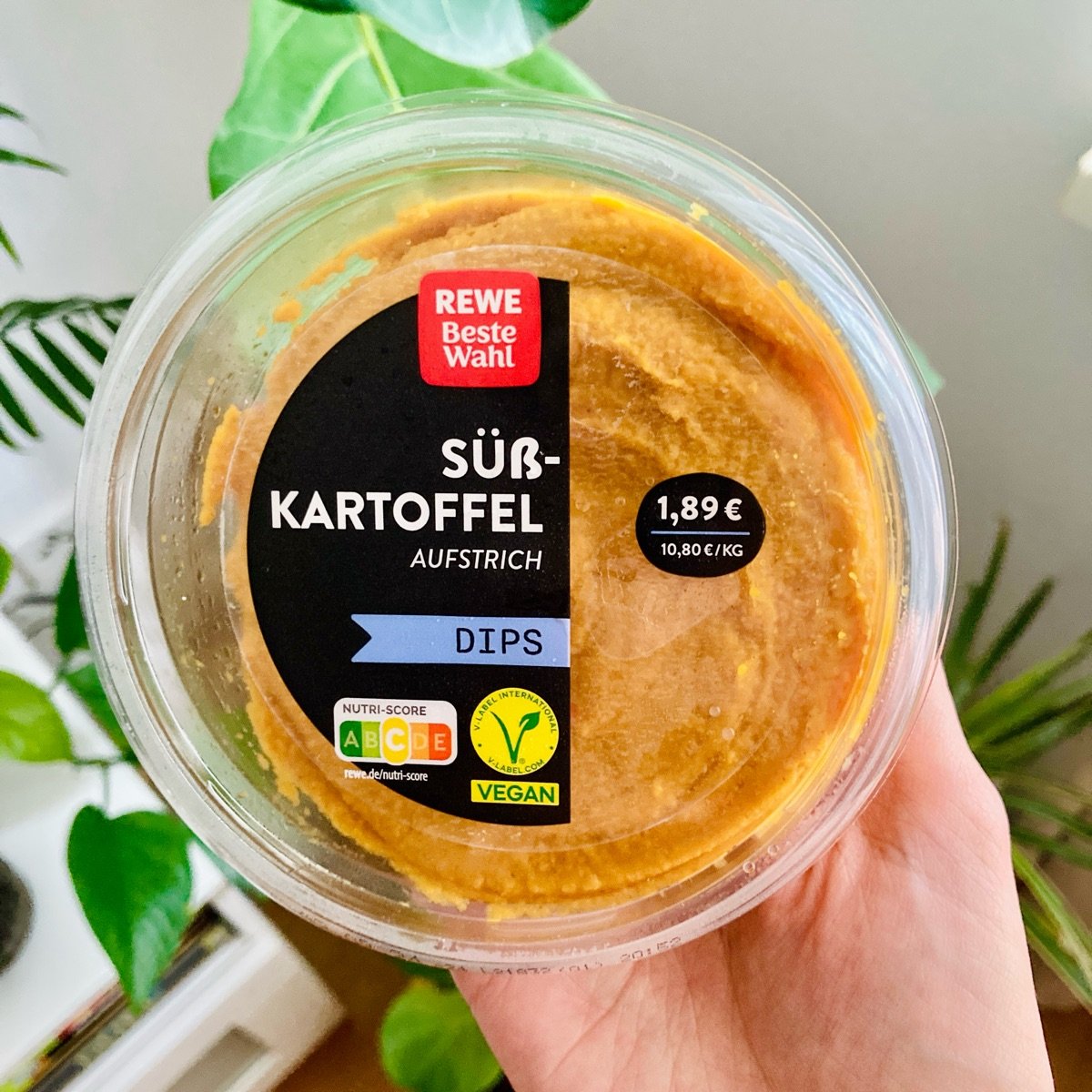 Süßkartoffel Aufstrich (Dip) from REWE Beste Wahl - Vegan Product ...