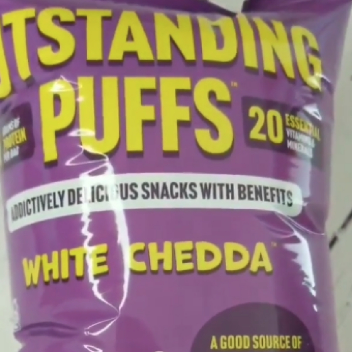 White Chedda Puffs from Outstanding Foods - Vegan Product Reviews ...