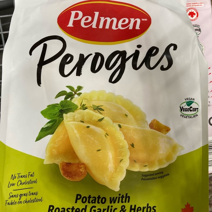 Pelmen Potatoes with Roasted Garlic & Herbs Perogies Review | abillion