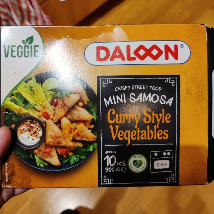 Daloon mini samosa curry style vegetables Review | abillion