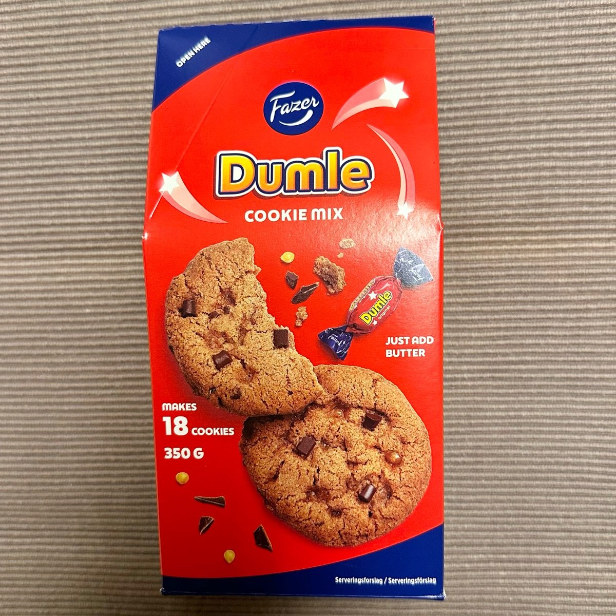 Dumle Cookie Mix from Fazer - Vegan Product Reviews & Ratings | abillion