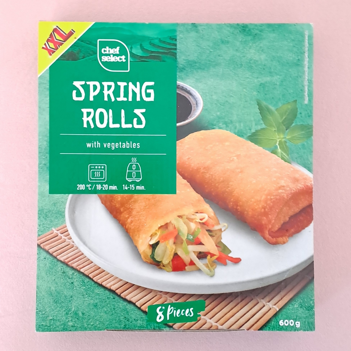 xxl spring rolls with vegetables from Chef Select - Vegan Product ...