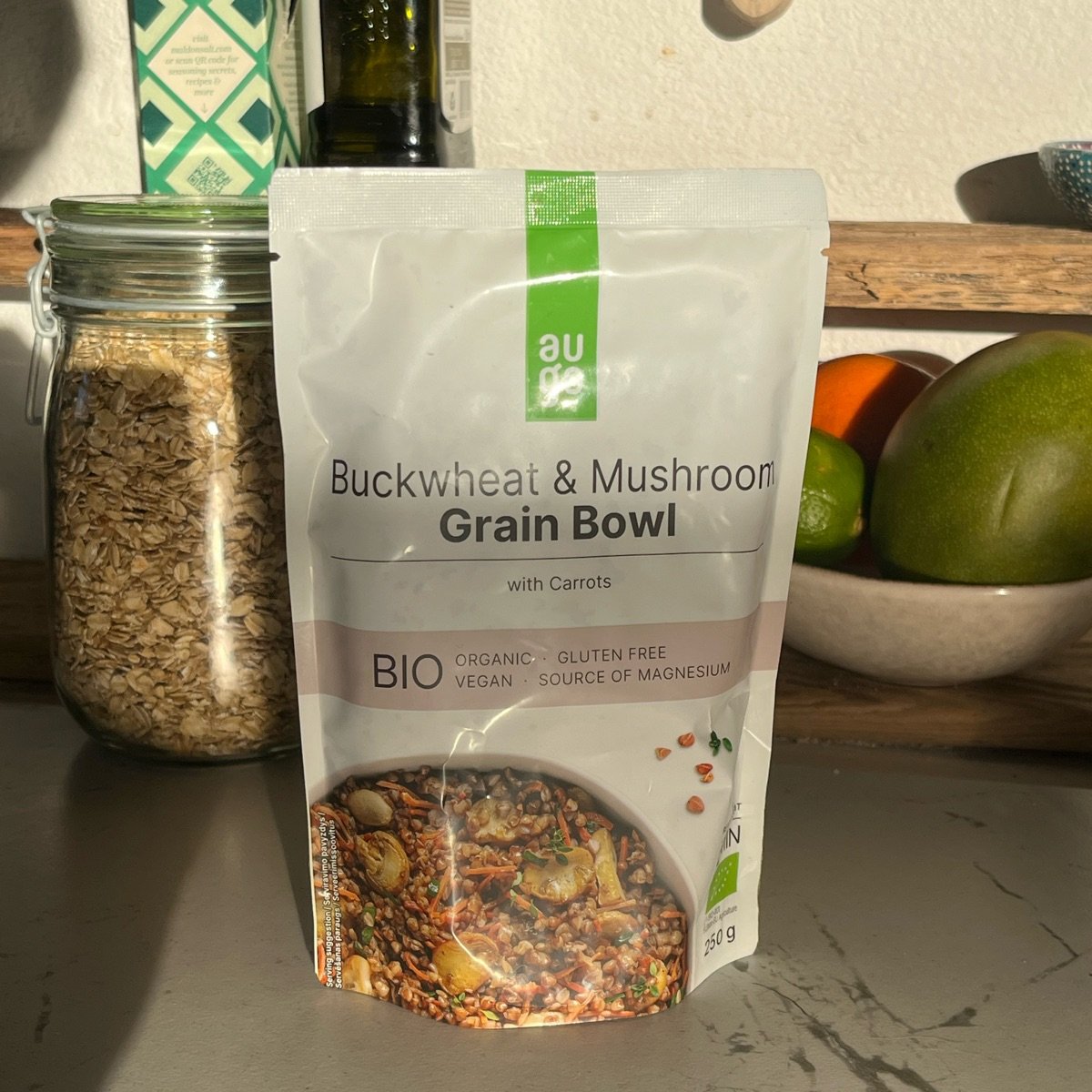 Buckwheat And Mushroom Grain Bowl from Auga - Vegan Product Reviews ...