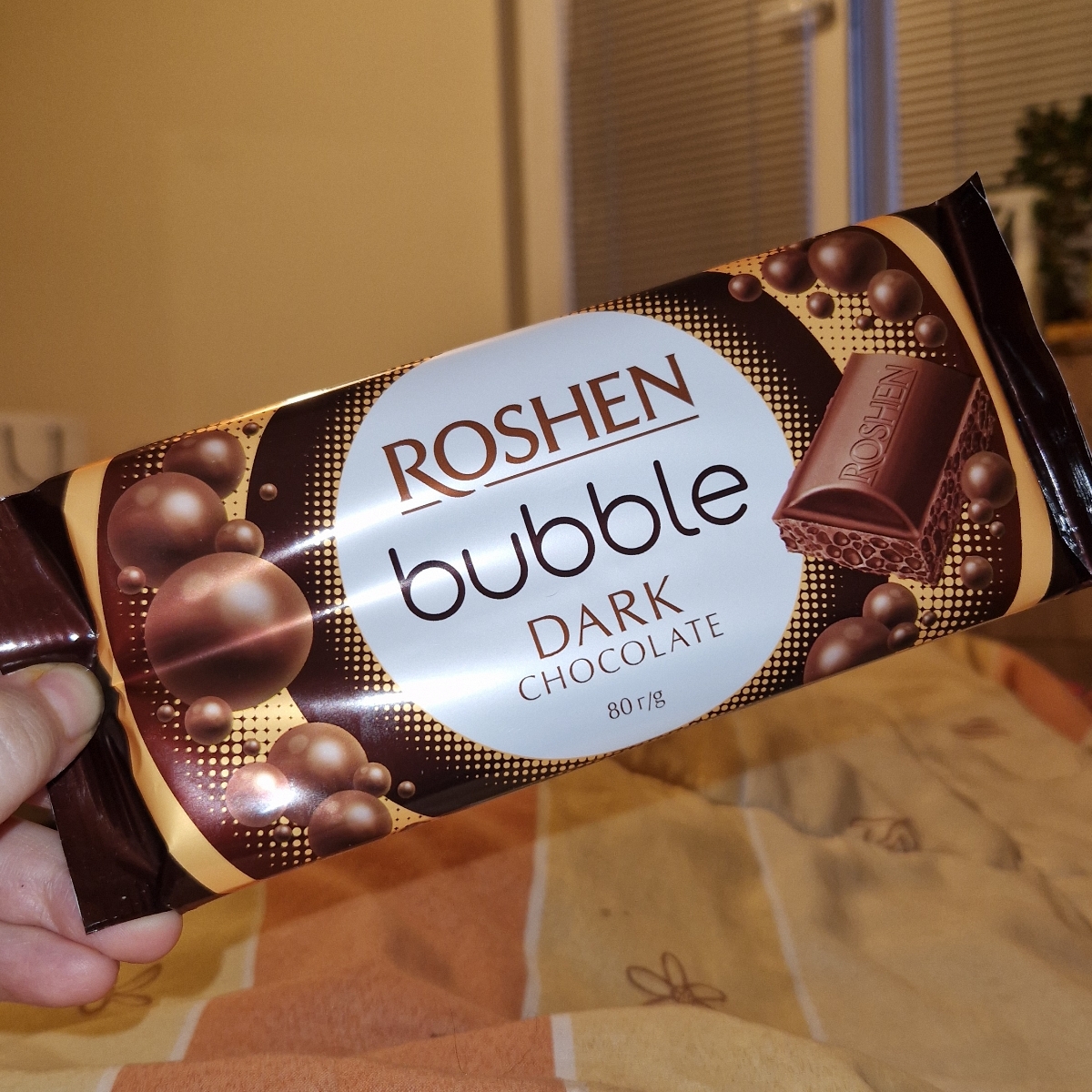 Bubble dark chocolate from Roshen - Vegan Product Reviews & Ratings ...