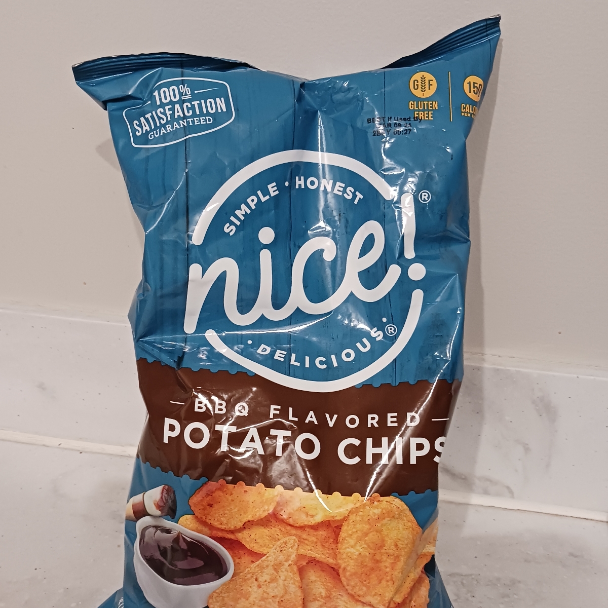 BBQ Potato Chips from Nice! - Vegan Product Reviews & Ratings | abillion