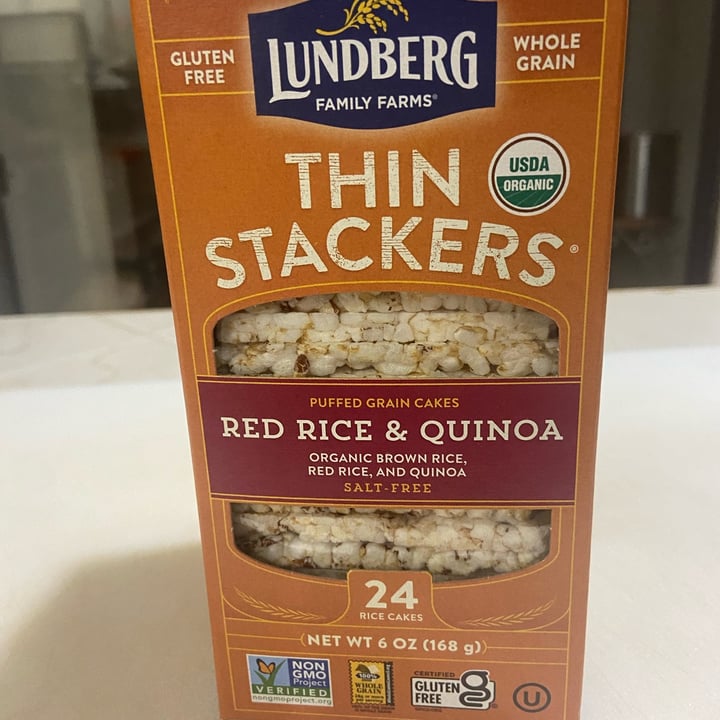 Lundberg Family Farms Thin Stacker Red Rice & Quinoa Review | abillion