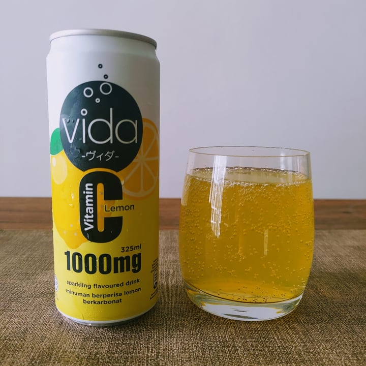 Vida Vitamin C Lemon Sparkling Flavoured Drink Review | abillion